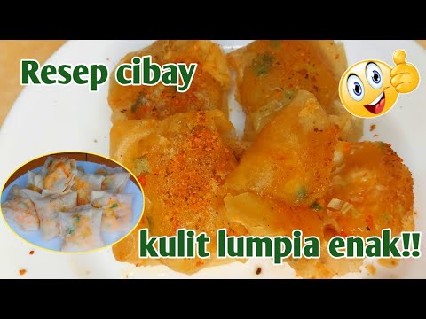 Resep cibay (aci ngambay) kulit lumpia enak dan mudah!!