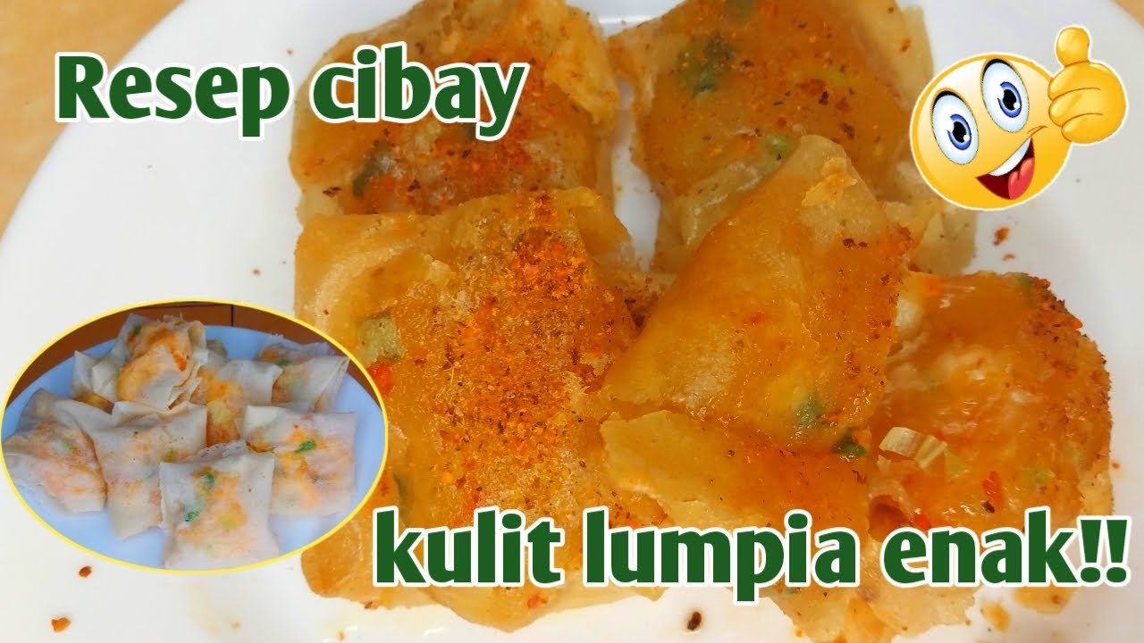 Resep cibay (aci ngambay) kulit lumpia enak dan mudah!! - YouTube