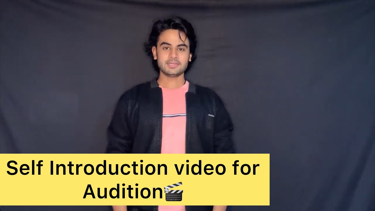 Self Introduction video for Audition 🎬|my new Intro video 2021 # ...