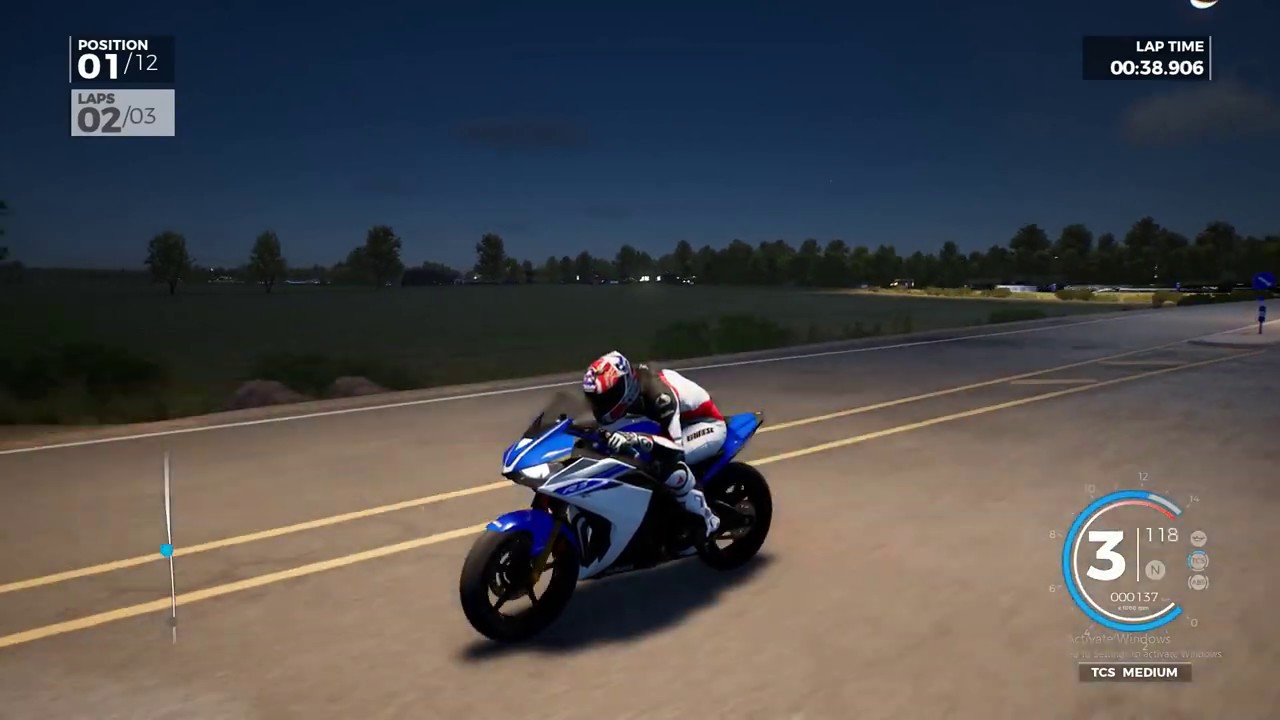 RIDE 3 GAMEPLAY YAMAHA R3 - YouTube