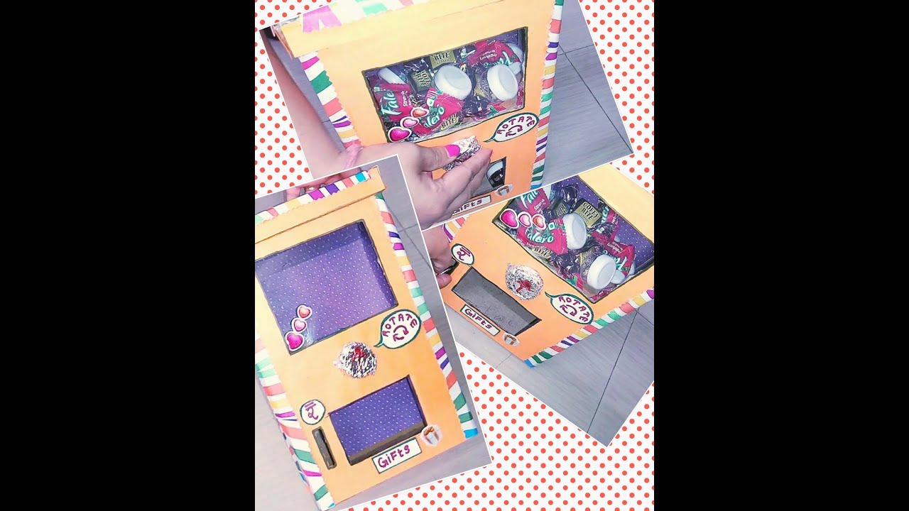 Surprise Gift 2016 - How to make a Vending Machine | DIY | Crafts Mania ...