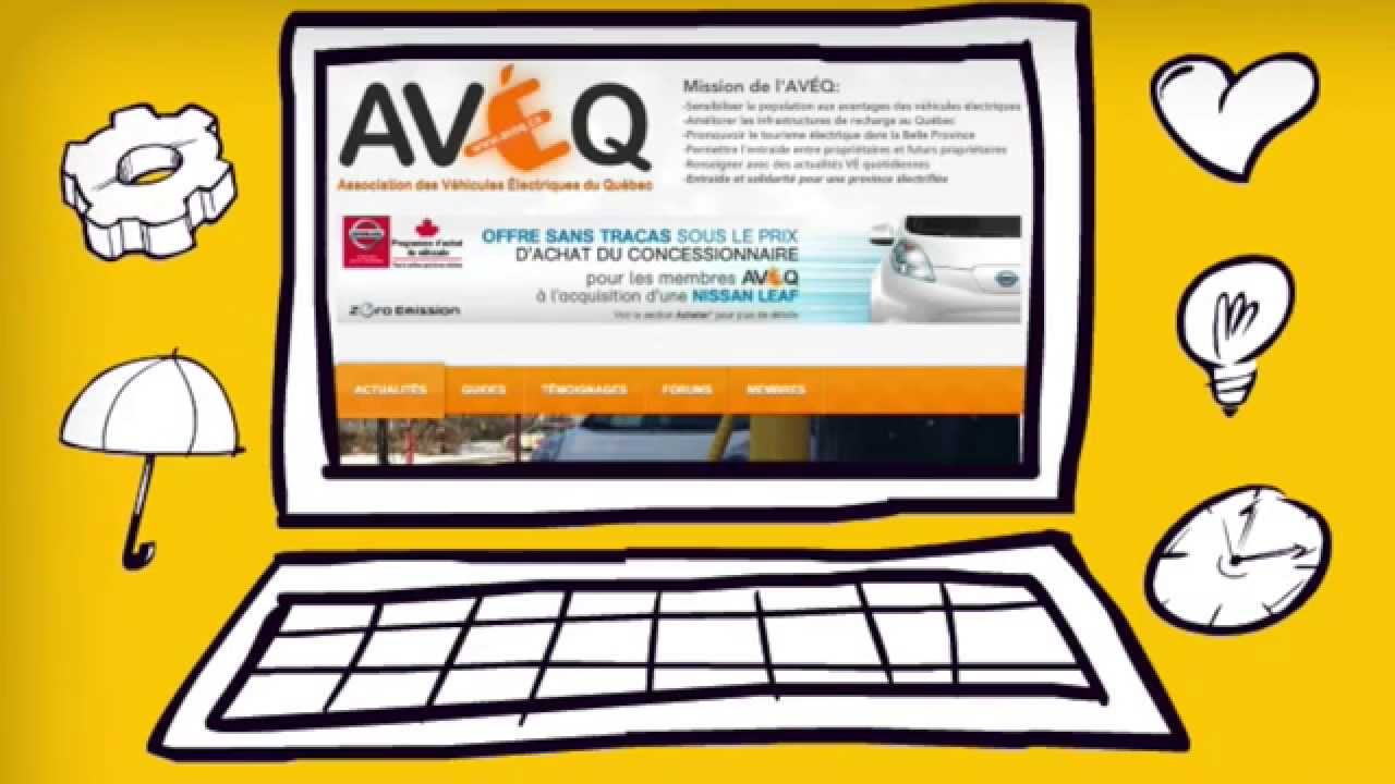 Pub dessin animé AVÉQ - YouTube