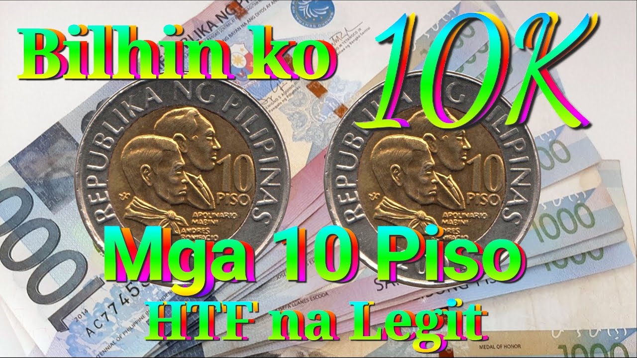 Bumibili ng barya na 10 piso bimetallic hard to find. - YouTube