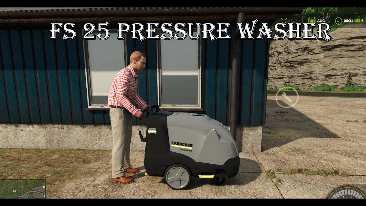 FS 25 Pressure washer - YouTube