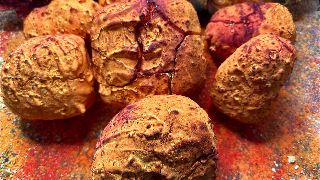 Orange Big Crunchy Blocks 🦁🐅🐈🥕🔸🍑🧡 - YouTube