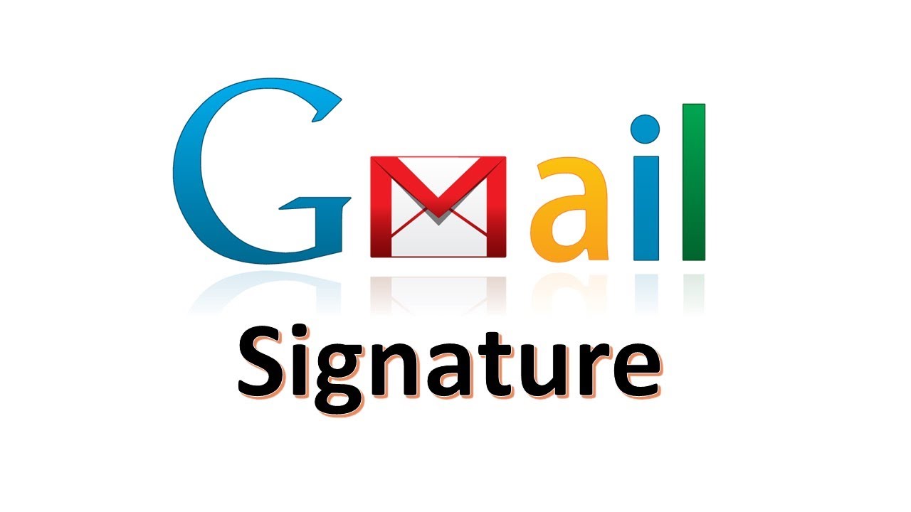 How To Add Signature In Gmail YouTube How To Add Signature In Gmail YouTube