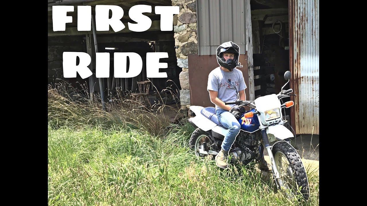 My First Motorcycle! | First Ride! - YouTube