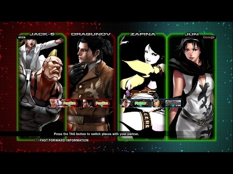 259 - Tekken Tag Tournament 2 - Coouge (Zafina/Jun) vs ercia (Jack-6/Dragunov)
