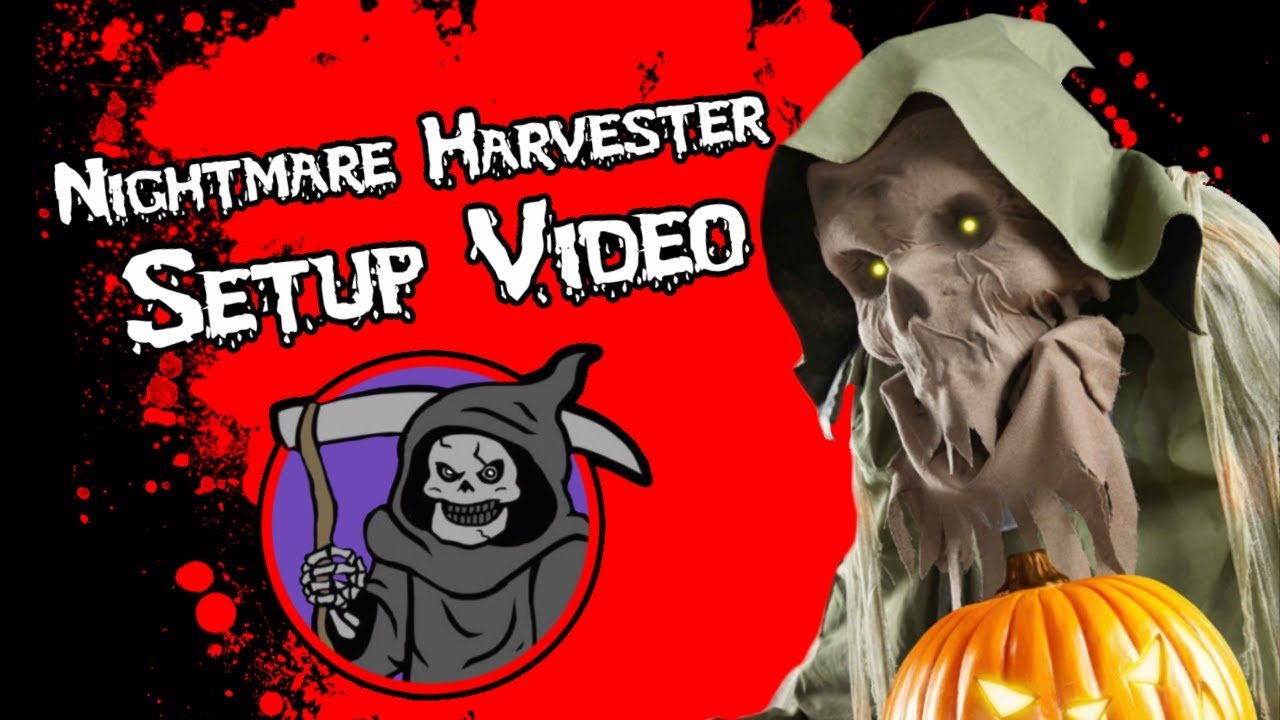 Nightmare Harvester Instructional Setup Video - Spirit Halloween - YouTube