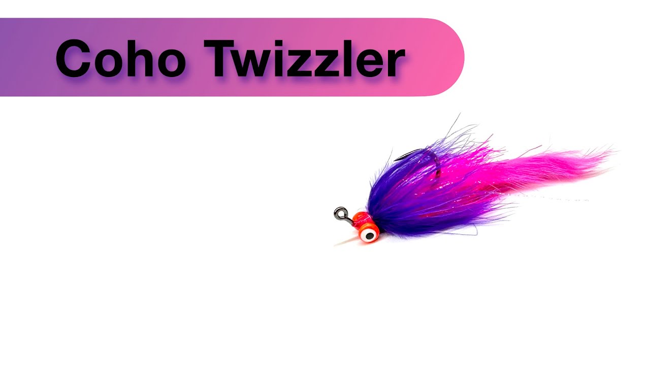 Coho Twizzler jig fly tying tutorial - YouTube