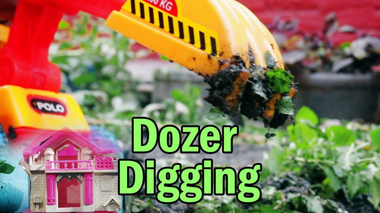 || Dozer Digging || || For kids Construction vehicles for kids || # ...