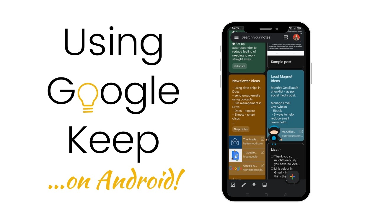 How to use Google Keep on Android - YouTube