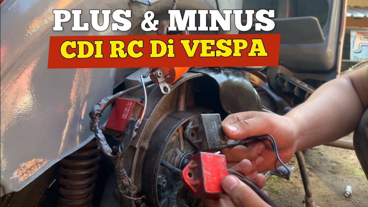 Review CDI RC di Vespa PX - YouTube