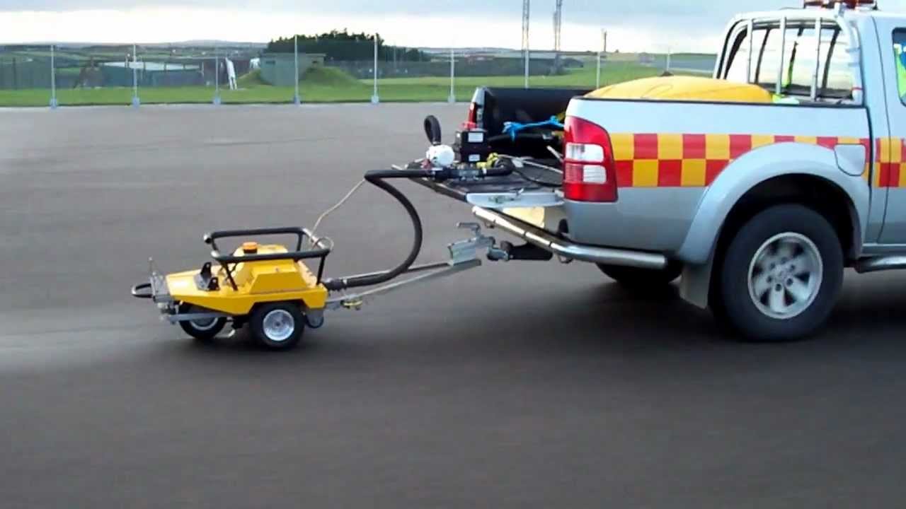 Griptester on Runway - YouTube