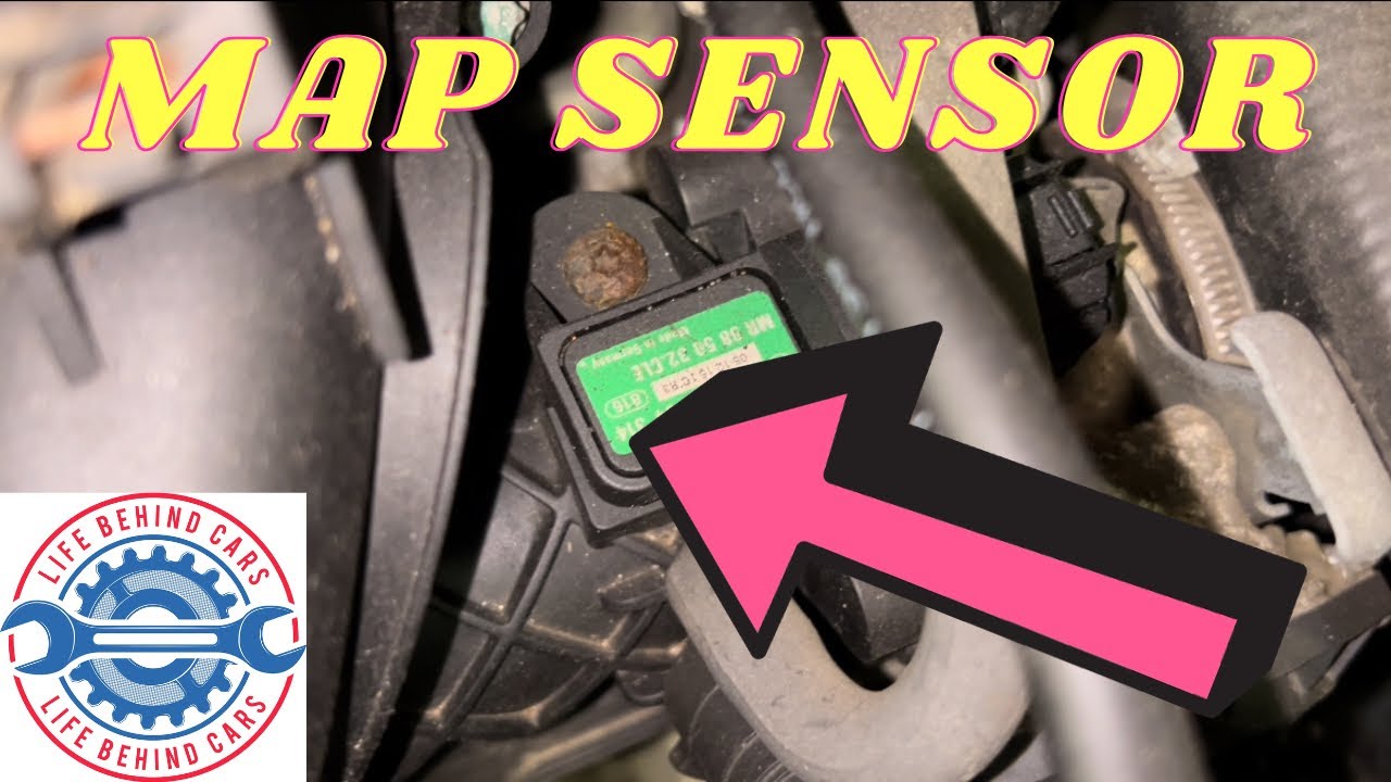 Mitsubishi Colt Petrol 2006 Petrol MAP Sensor Location - YouTube