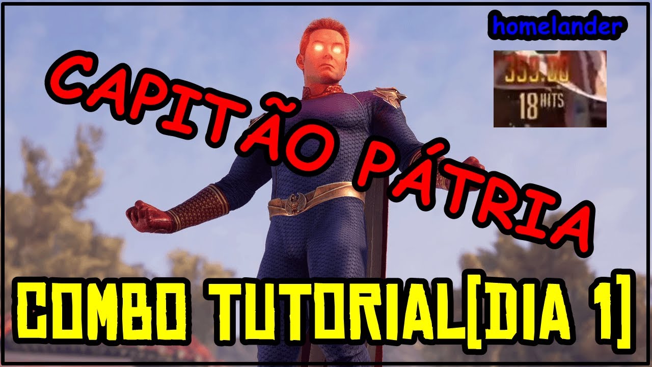 MORTAL KOMBAT 1 CAPITAO PATRIA/HOMELANDER COMBO TUTORIAL - YouTube