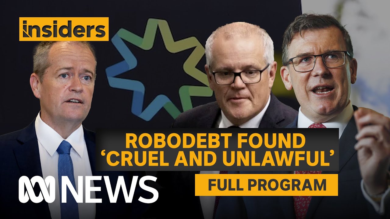 Full Robodebt Royal Commission Analysis Insiders Abc News Youtube