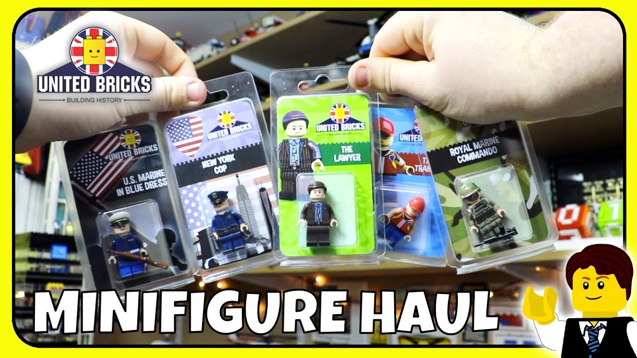 Custom Printed Lego Minifigure Haul From United Bricks Youtube