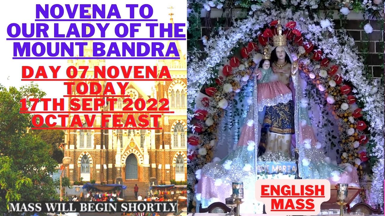 MOUNT MARY, BANDRA | FEAST DAY OCTAV DAY7 | NOVENA ENGLISH MASS | 17TH ...