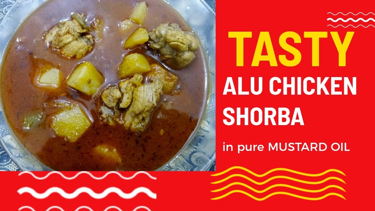 Homestyle Aloo Chicken Shorba 🥔🍗 Made in Pure Mustard Oil 🌿 | Warm ...