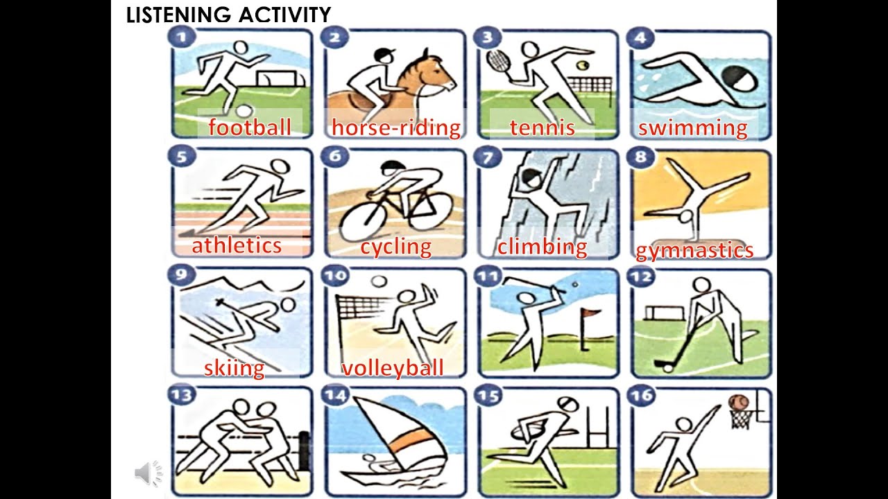 YEAR 5 UNIT 6 SPORTS | VOCABULARY (AUDIO 2.12) - YouTube