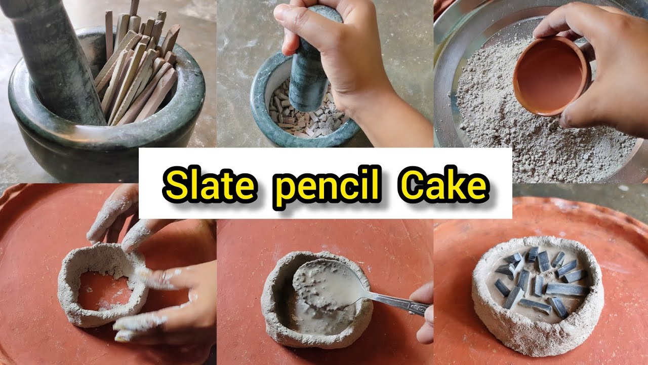 Crunchy ASMR || Slate pencil Cake || Slate pencil lovers || ASMR sounds ...