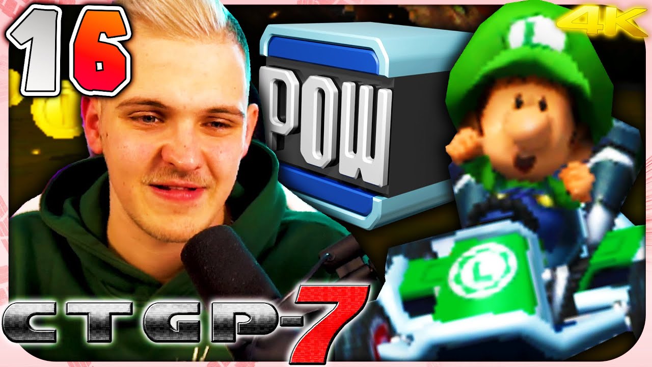 Let's Play CTGP 7 - Mario Kart 7 Custom Tracks #16 🏁 Baby Luigi im POW ...