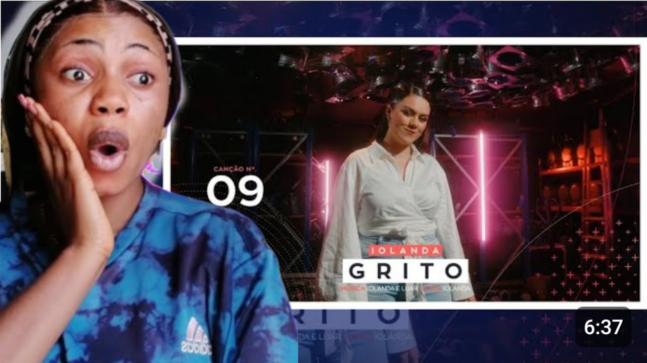 Iolanda – Grito | 1ª Semifinal | Festival da Canção 2024/REACTION - YouTube