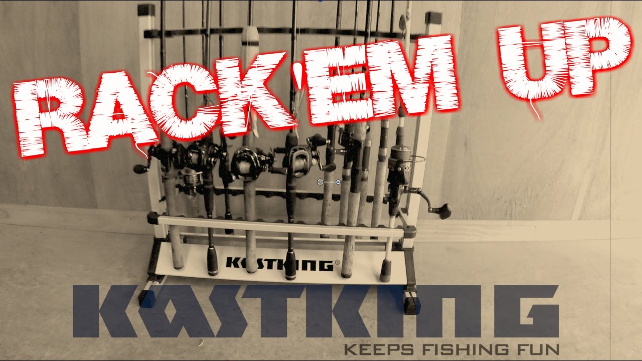 Rack'em Up with KastKing's 24 Fishing Rod Holder - YouTube