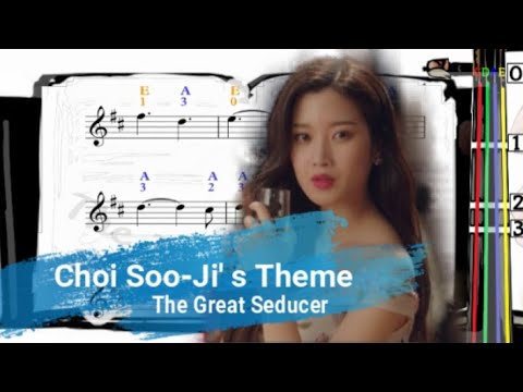 위대한 유혹자 | Choi Soo-Ji' s Theme | Violin SHEET MUSIC [With Fingerings] The Great Seducer Ep.1 [Lv 2]
