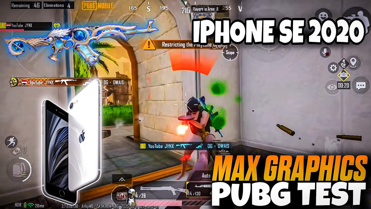 Update 3.7 🔥 IPHONE SE 2020 Pubg Max Graphics Test In 2025 🔥| Pubg ...
