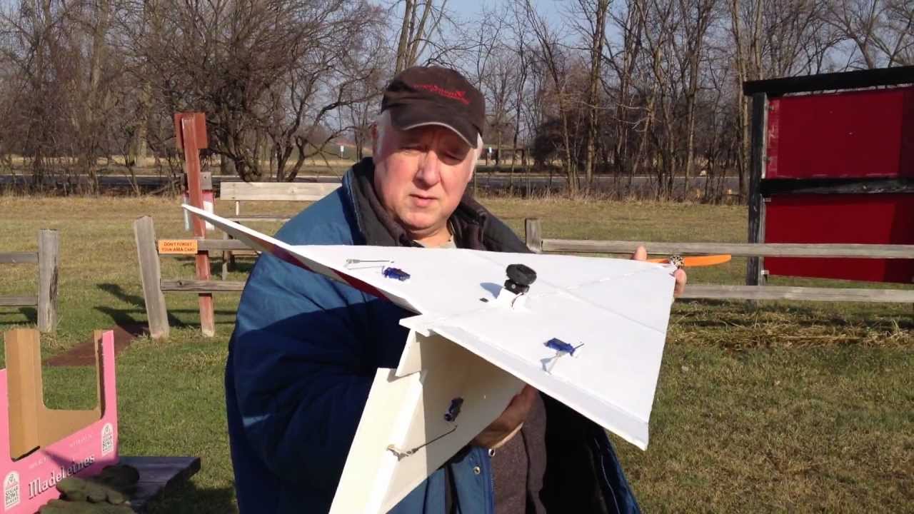 RC Paper Airplane (part 4) Rudder Added - YouTube