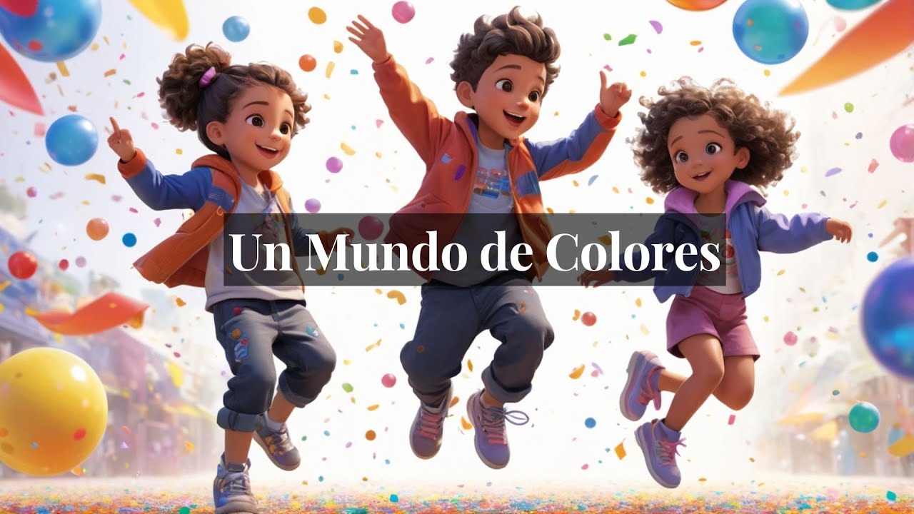 Un Mundo de Colores | Canción Infantil. - YouTube