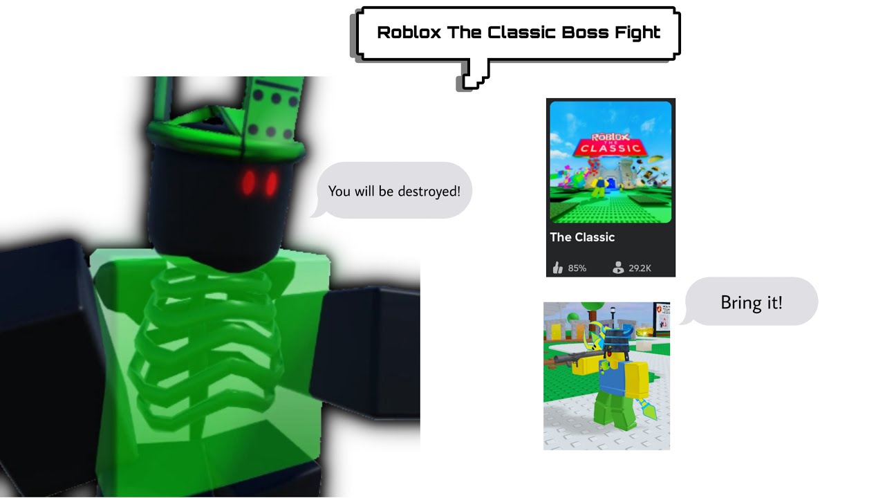 The Roblox Classic Event BOSS FIGHT (1x1x1x1) - YouTube