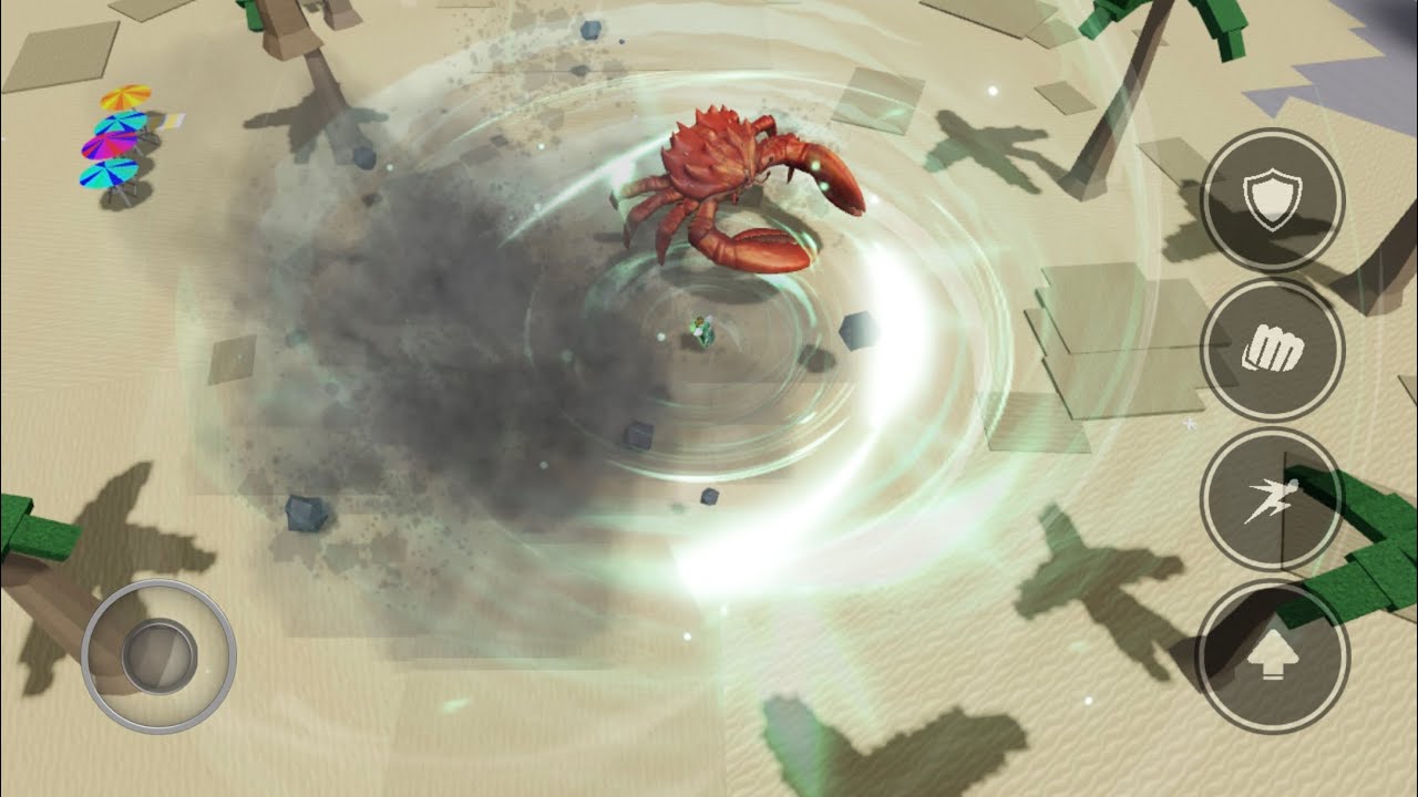 Wild Psychic Awakening against the crab boss (The Strongest ...