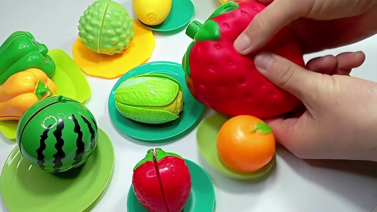 Cutting Fruit and Vegetables ASMR/ Amazing Satisfying Video - YouTube