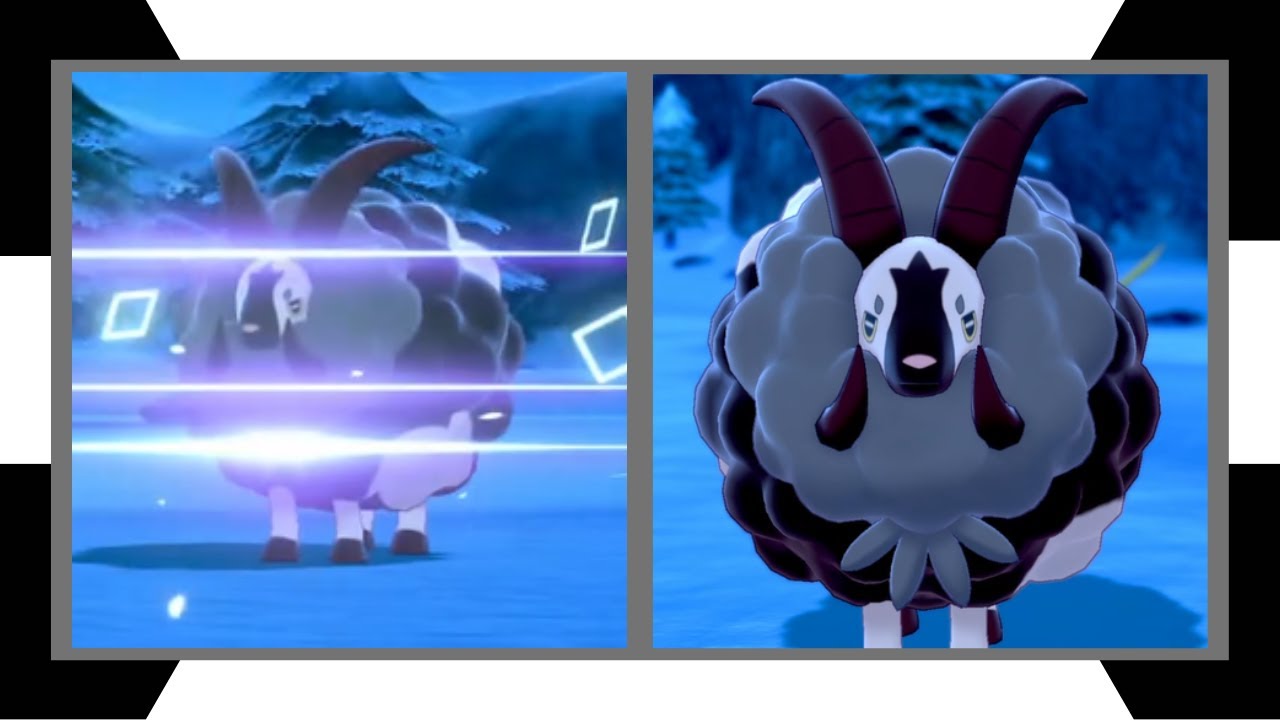 [LIVE] Shiny Dubwool after 986 Encounters in Pokemon Sword - YouTube