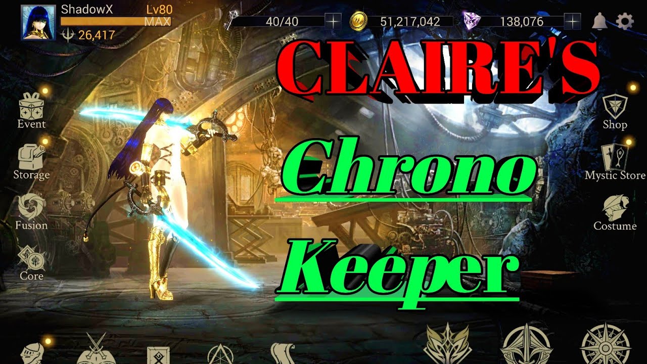 CLAIRE's Chrono Keeper in Arena | Shadow Hunter: Lost World / Demon ...