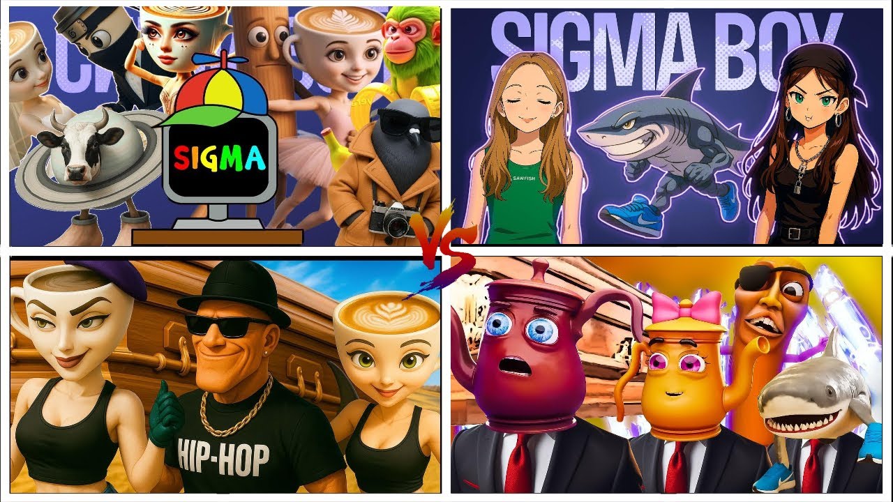 📹 SIGMA BOY x BRAINROT ANIME OPENING VS 📹 SIGMA GIRL ESPRESSO SIGNORA X ...