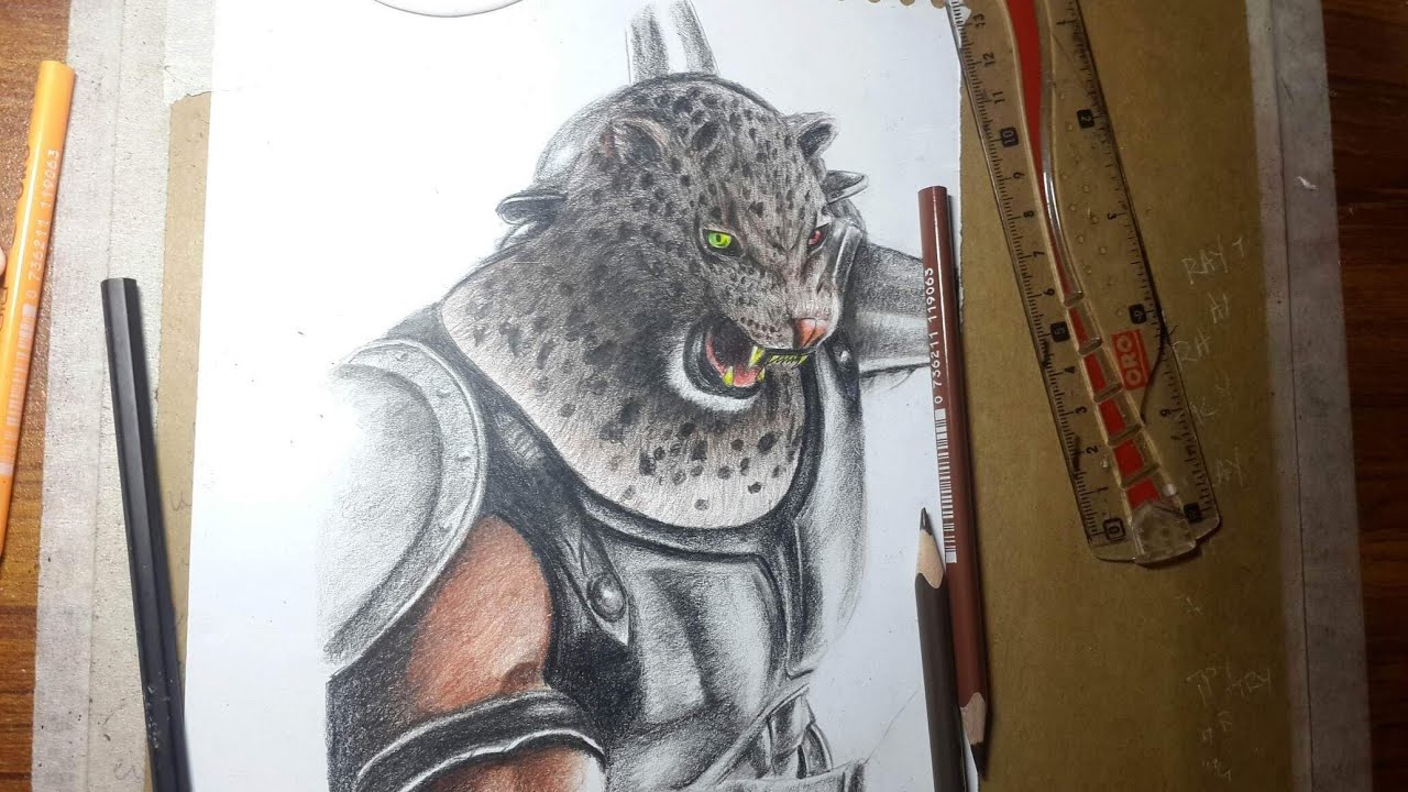 How to Draw Armor king / Tekken 7 / Tutorial - YouTube