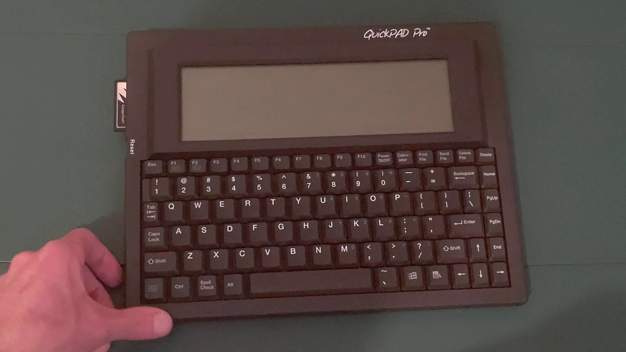 A review of the QuickPad Pro - YouTube