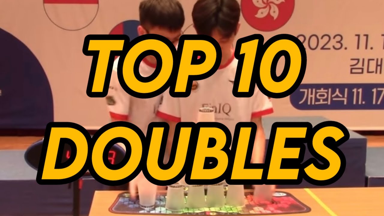 Top 10 Fastest Doubles in the World - YouTube