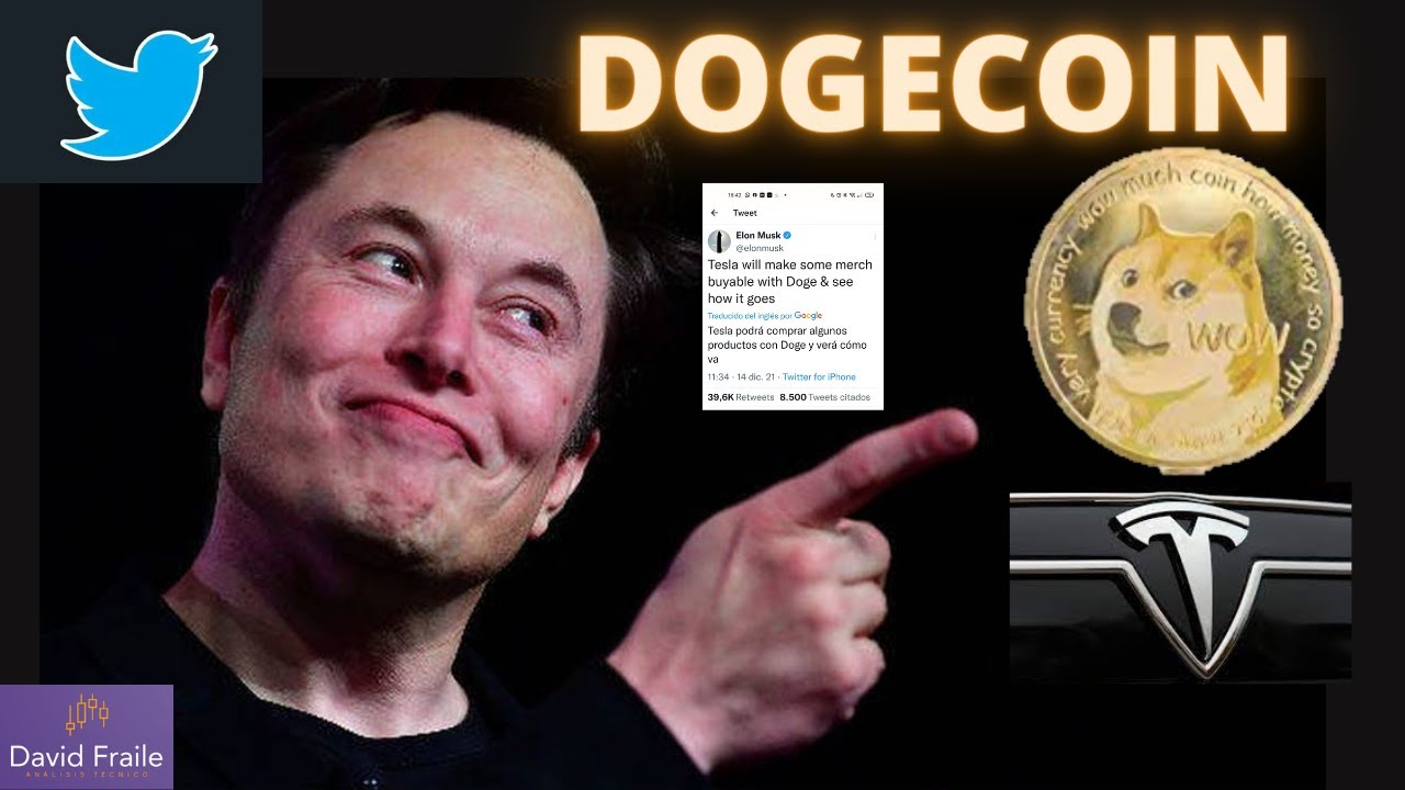 DOGECOIN Análisis 🚀 ELON MUSK relaciona a DOGE con TESLA - YouTube