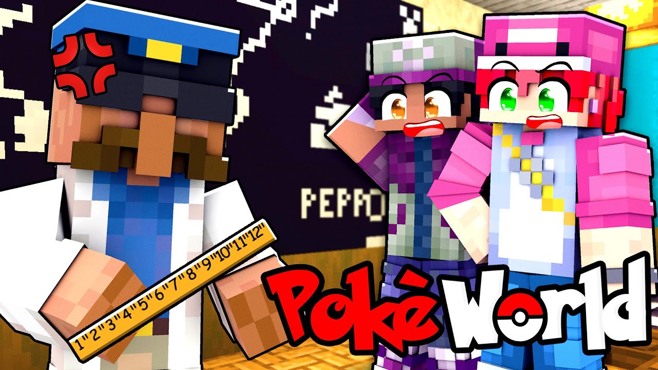 FACCIO LEZIONE nella SCUOLA di POKEMON su MINECRAFT!!! - PokèWorld #002 ...