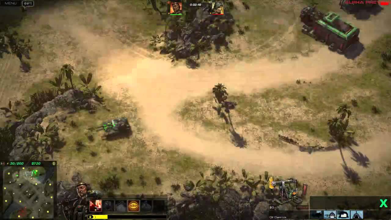 Command &Conquer 2013 - Alpha Gameplay, Several PVP games. - YouTube