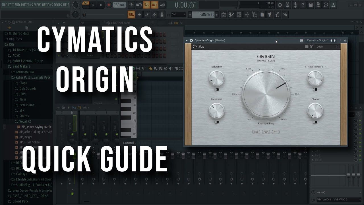 Best Free Lo-Fi Plugin - Cymatics Origin ( Quick Guide ) - YouTube