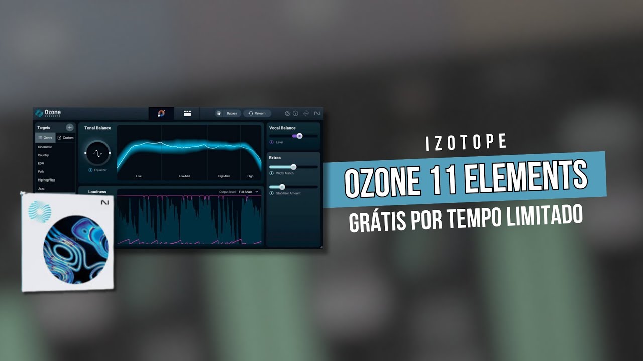 🚨Izotope Ozone 11 Elements GRÁTIS POR TEMPO LIMITADO - YouTube