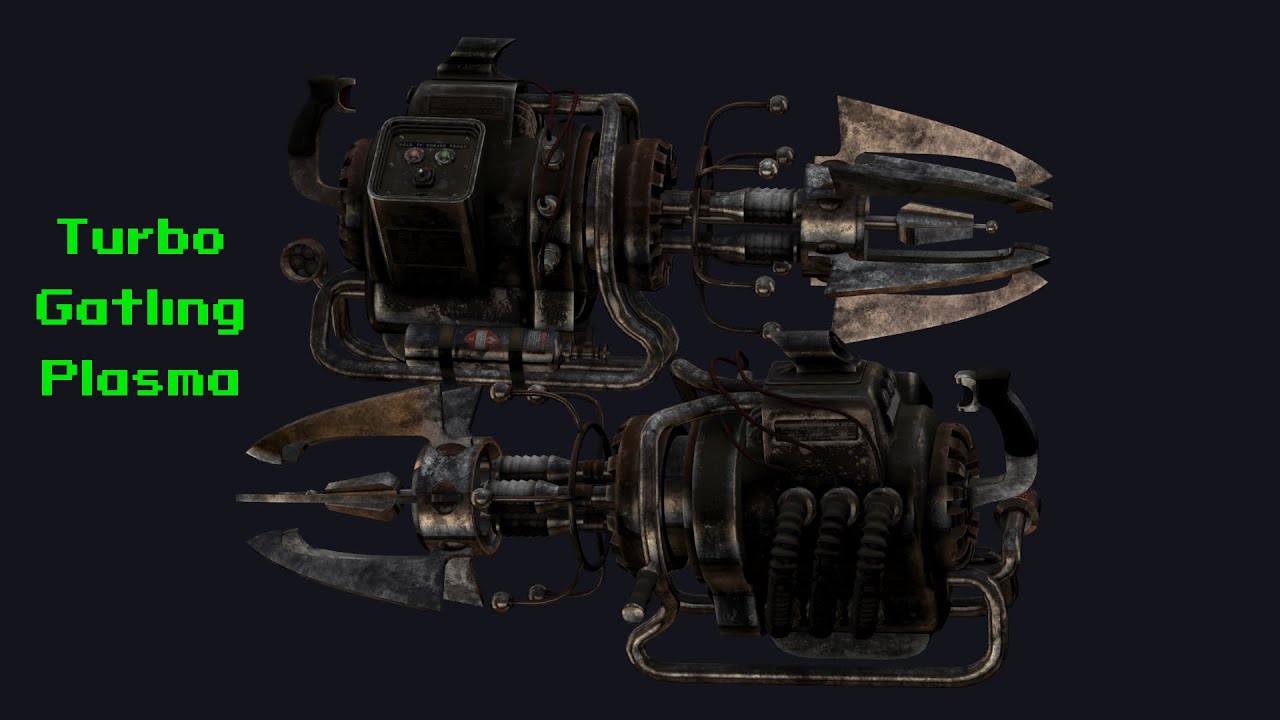 Turbo Gatling Plasma For Fallout New Vegas Youtube