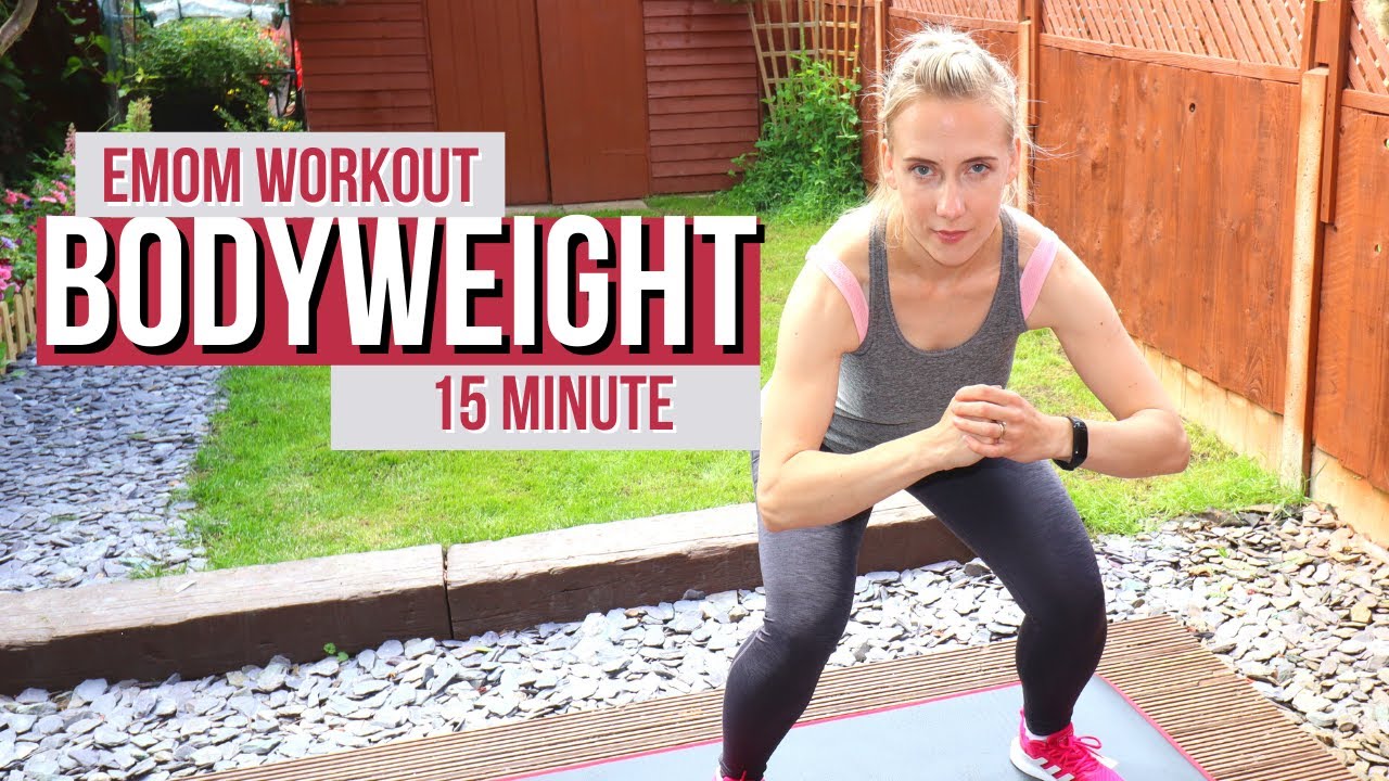 15 Minute Emom Crossfit Workout at Home | Full Body HIIT - YouTube