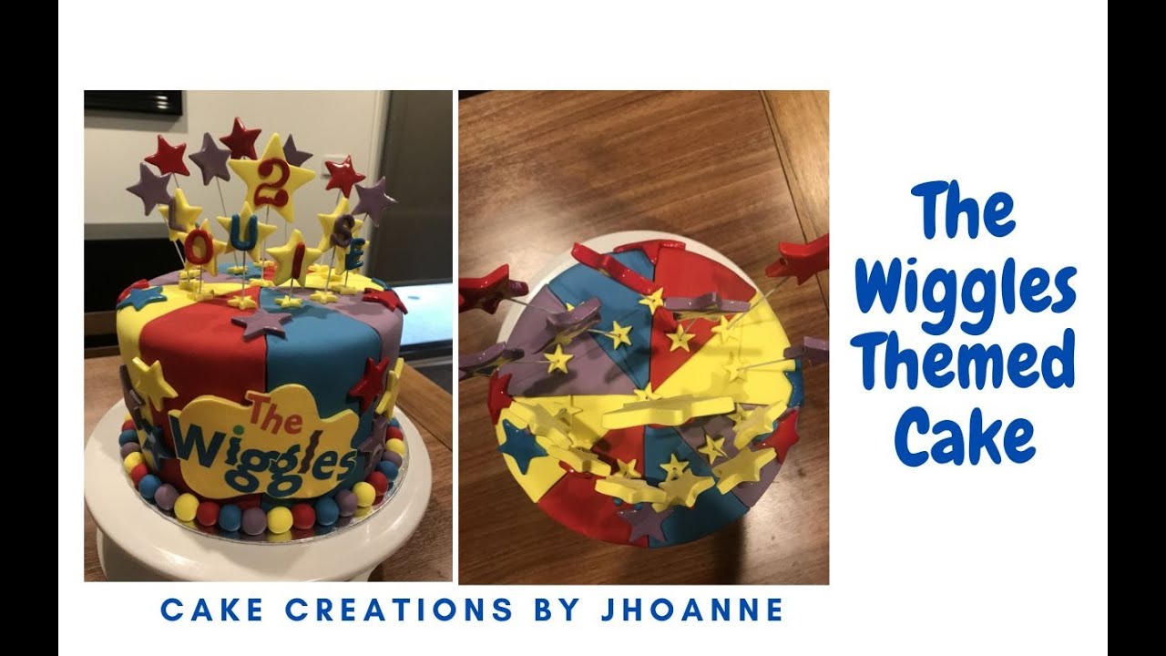 The Wiggles Themed Cake Tutorial - YouTube